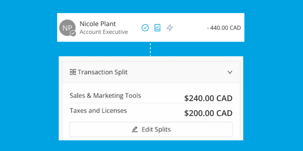 New! Transaction splits - Float