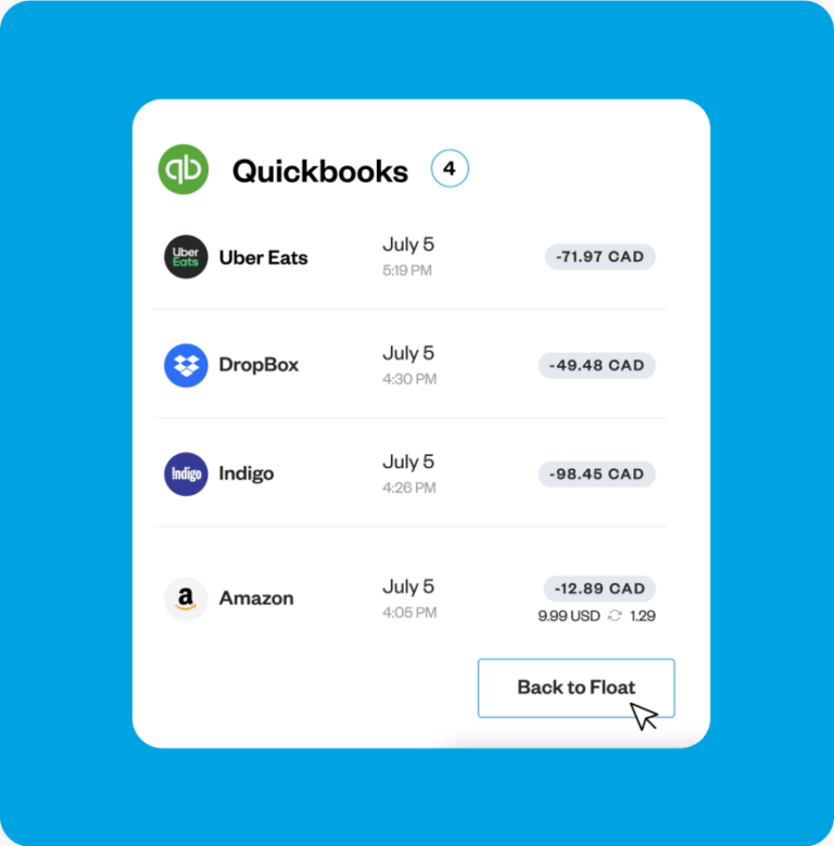 Best Expense Management for Canadian Businesses | Float